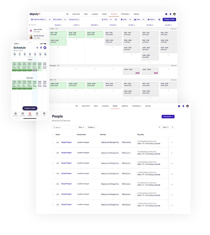 Deputy - Workforce Management | POS Integration | OrderMate